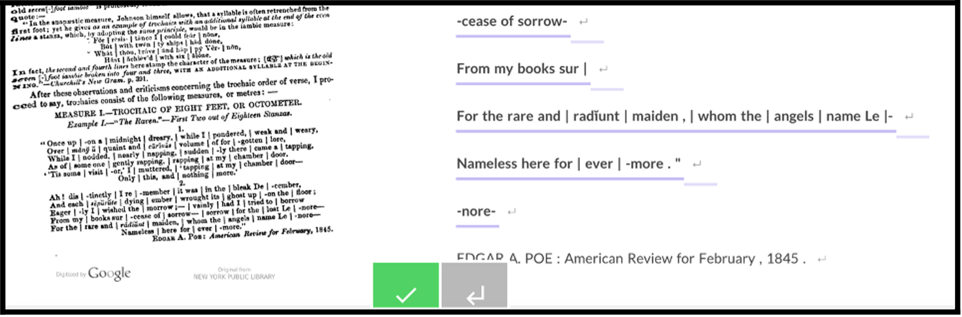 Exploring Poetry in All Its Forms: Annotating Works from the Princeton ...